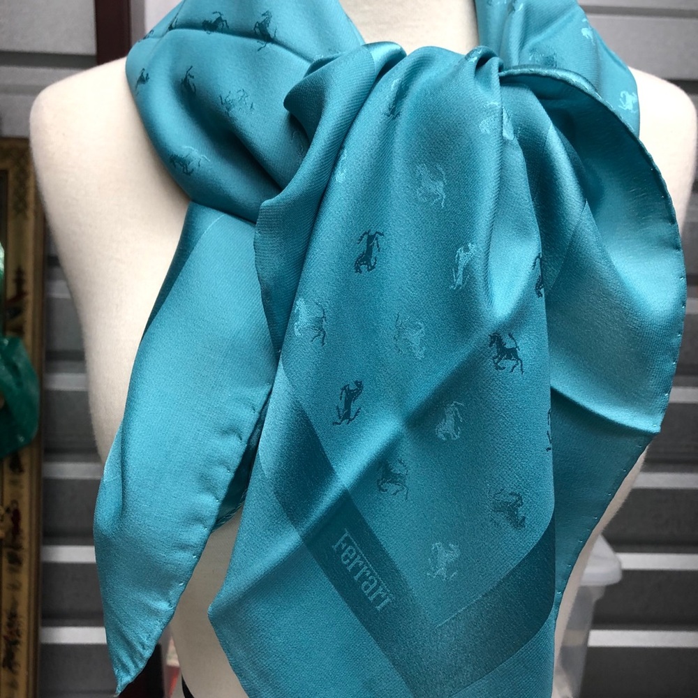 Ferrari Rare Silk Scarf - Gem
